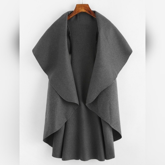 Jackets & Coats | Waterfall Sleeveless Coat | Poshmark